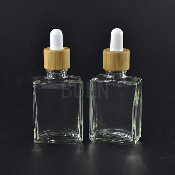 Quality Cosmetic Packaging Glass Dropper Bottle Frosted Black Customized for sale