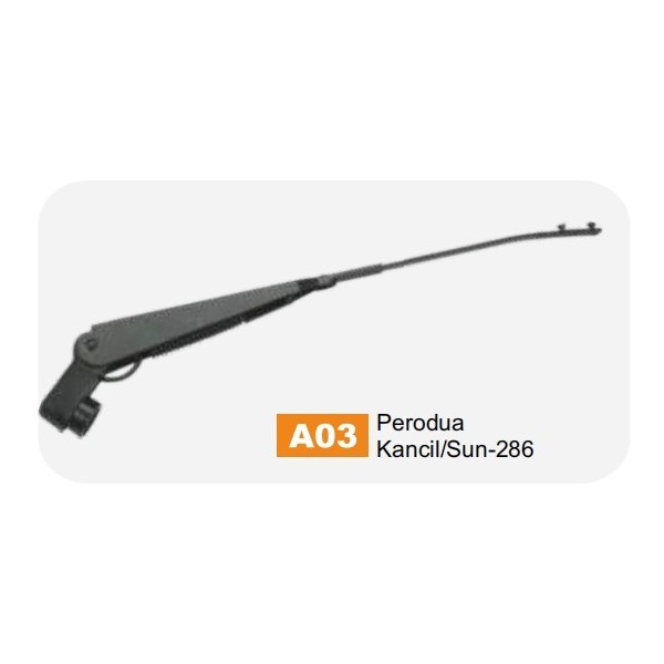 Quality Perodua Kancil / Sun-286 Windshield Wiper Arm Replacement Durability for sale