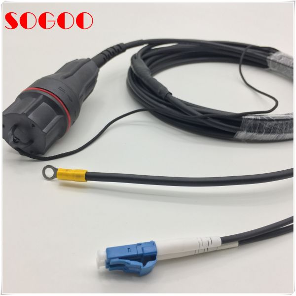 Quality Ericsson Optical Fiber Cable Fullaxs LC-LC With Grounding Wire for sale
