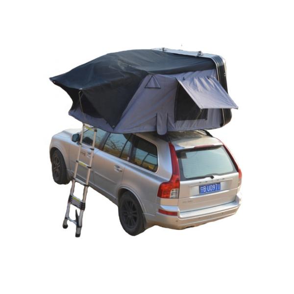 Quality Newest Glass Fiber Reinforced Roof Top Fabric Tent with Hard Shell Nice Made in for sale