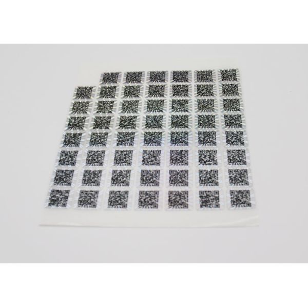 Quality Anti - Counterfeiting Laser Sticker Paper Heat Sensitive With Gradient Effect for sale