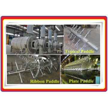 Quality Mechanical / Packing Seal Vacuum Paddle Dryer High Drying Efficiency for sale