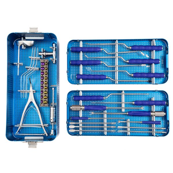 Quality PEEK T-PAL Spacer Spinal Fixation Orthopaedic Instrument Set for sale