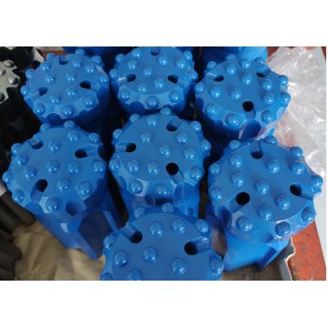 Quality Flat Face 89mm T51 Thread Button Bit for Underground Mining for sale