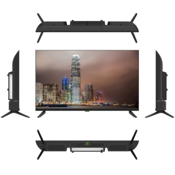 Quality 55 Inch Smart Hospitality TV High Brightness Frameless 4K TV With Plastic Housing for sale