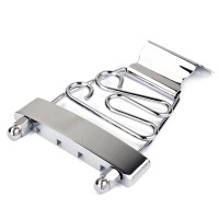 Quality 4 String Jazz Bass Guitar Tailpiece Replacement Zinc Alloy 4.72"X3.23" for sale