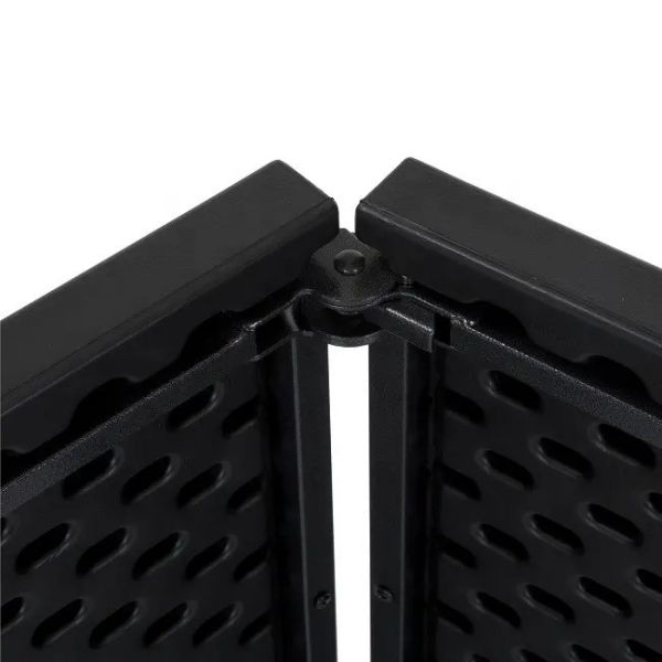 Quality Modern Style 6FT Black Folding Table for Outdoor Dining Lightweight and Easy to for sale