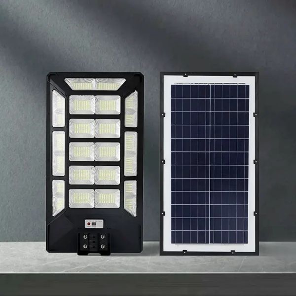 Quality 100W Solar Street Light with an Inbuilt Battery and Motion Sensor Designed for sale