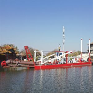 Quality 762kw Lake Dredging Machine Cutter Head Sand Dredger With Dredging Depth 12m for sale