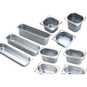 Quality 201 Stainless Steel Kitchen Equipment , GN Pan Stainless Steel Gastronorm Pan for sale