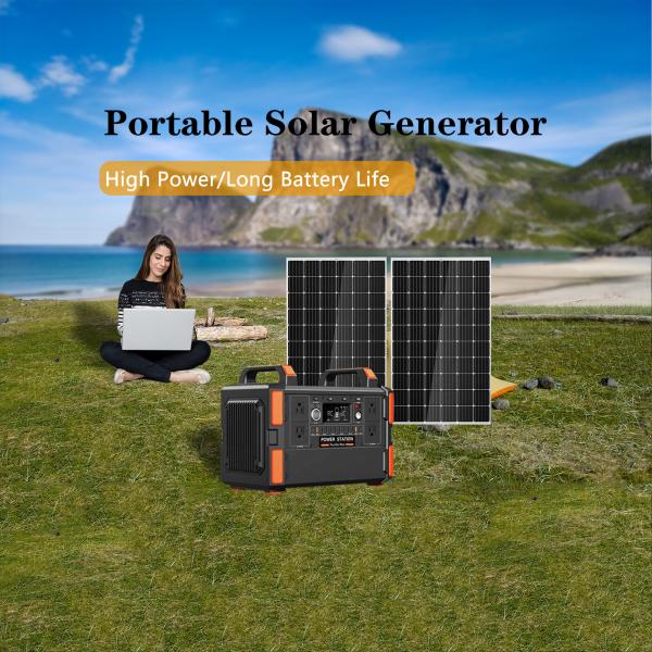Quality 230V 1000W Portable Solar Generators Photovoltaic Household Solar Generator for sale