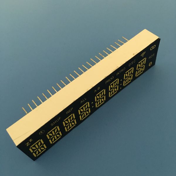 Quality Stable Performance 8 Digit 14 Segment LED Display Customized For Sound for sale