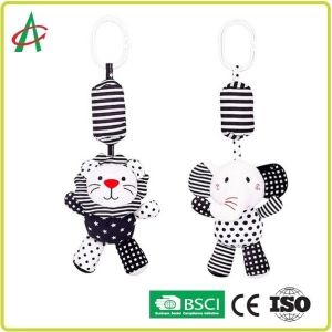 Quality 19CM Baby Hanging Rattle Toys , OEM Stroller Toys For Baby for sale