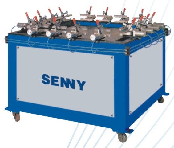 Quality Screen Printing Stretching Machine , 750X750mm Pneumatic Screen Stretcher for sale