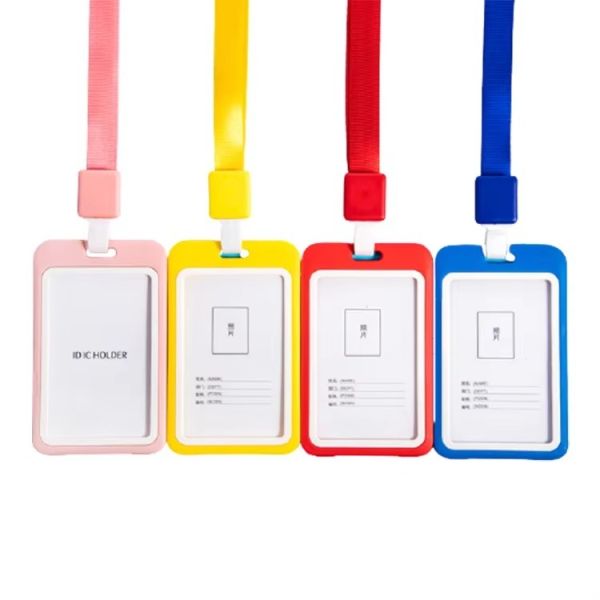 Quality Deyi ID Card Holder Metal Crafts Plastic Material for sale