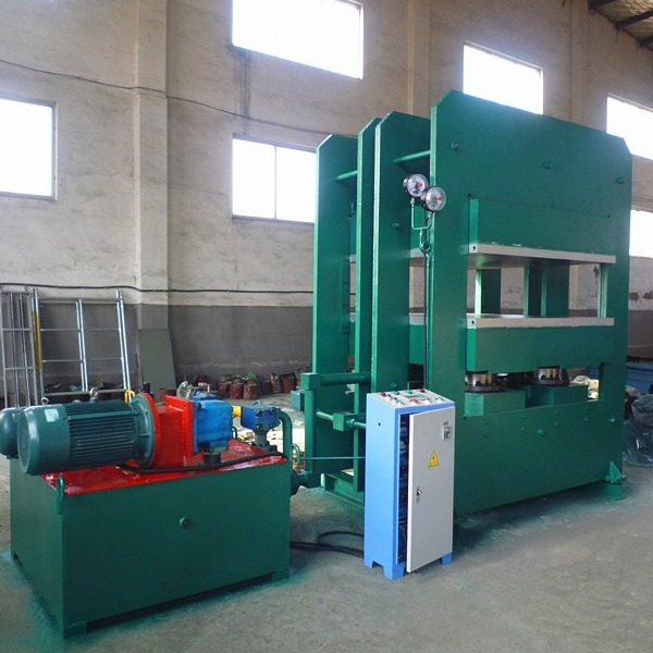 Quality Playground Tile Rubber Vulcanizing Press 1100x1100mm Rubber Tile Press for sale