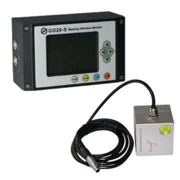 Quality Blasting Ground Vibration Instrument High Durability With Speed Sensor for sale