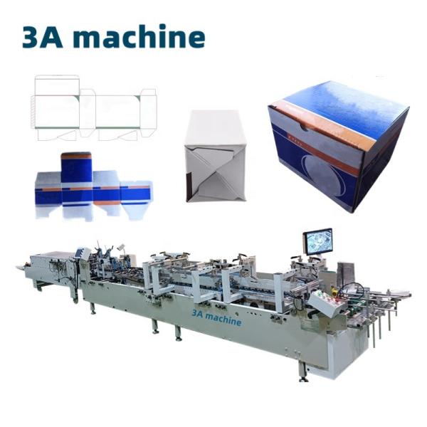 Quality Automatic Bottom Lock Folder Gluer for Precise Folding and Pasting in 10*1.2*1 for sale