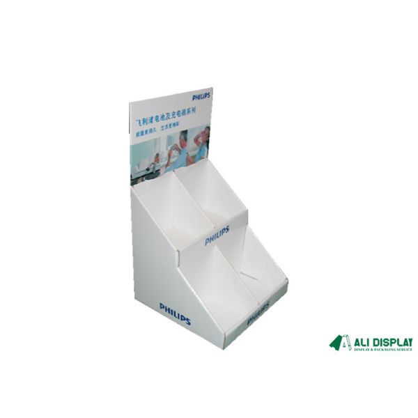 Quality Advertising PDQ Display Box Offset Printing 350mm Pop Counter Display for sale