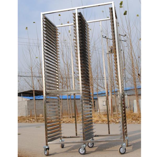 Quality 304 Stainless Steel Trolley Rack Polishing / Sandblasting Surface Treatment for sale