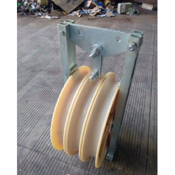 Quality 508 mm Diameter Transmission Line Stringing Tools Bundled Conductor Pulley for sale