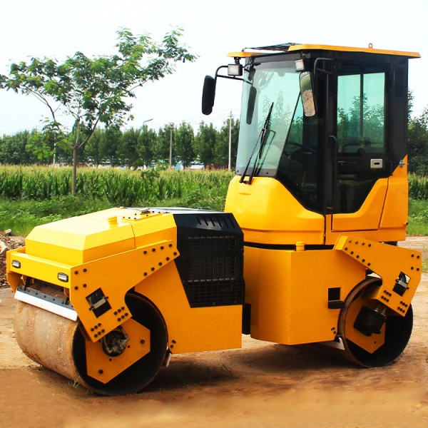 Quality Small Compactor Roller Fully Hydraulic Compaction Machine Double Drum Road for sale