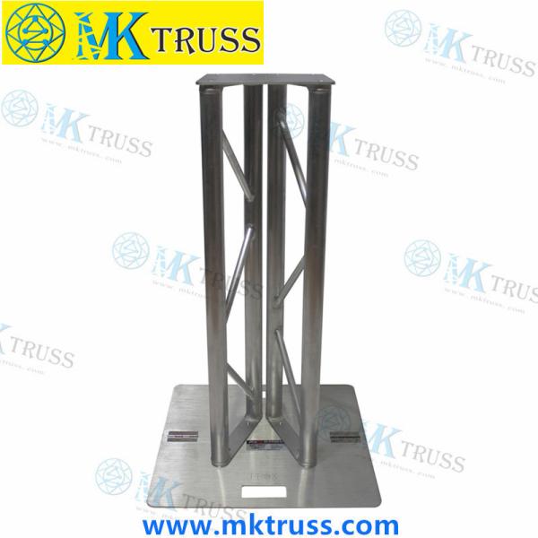 Quality 50*2mm Square Aluminum Stage Truss FLEX TOWER PLATFORM TOTEM PACKAGE with for sale