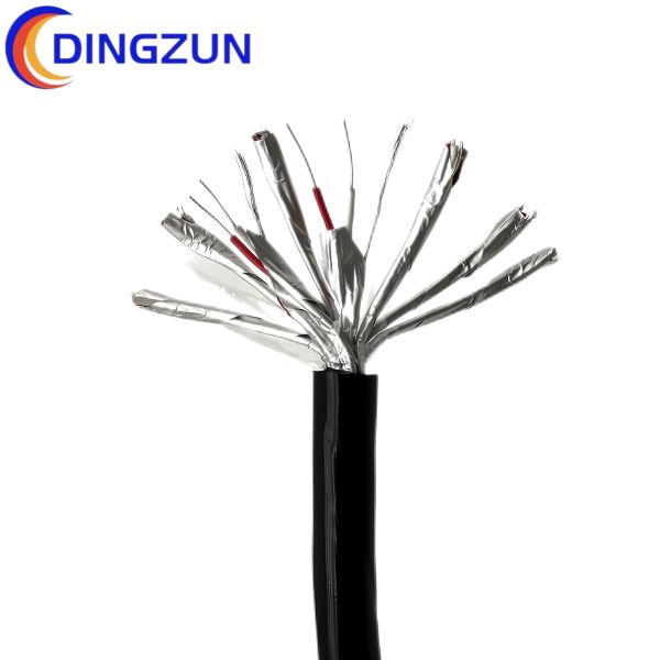Quality Dingzun Cable 8 Pairs Thermocouple Type J Shielded Sensor Cable for instrumentai for sale