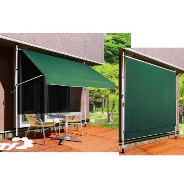 Quality 9kg N.W 4*1.2m Aluminum Alloy Pillar Type Awning for Outdoor Patio Garden Canopy for sale