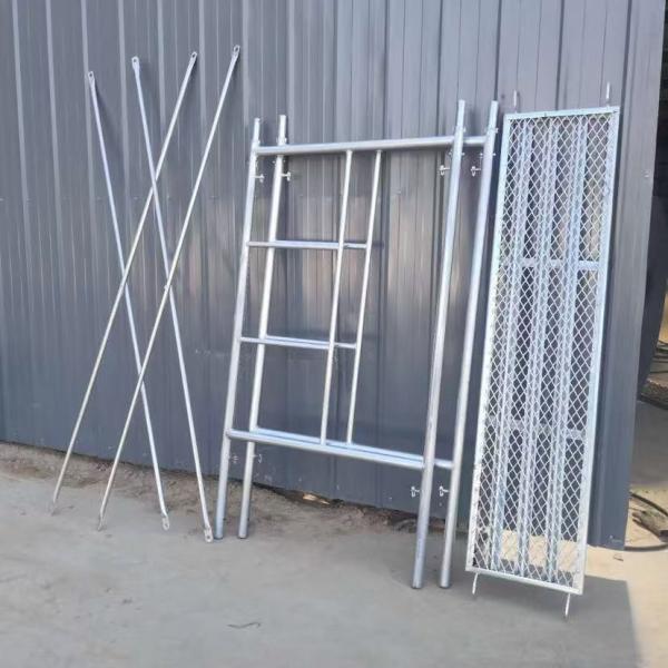 Quality Q235 Galvanized Adjustable Metal Steel Scaffolding Parts for sale