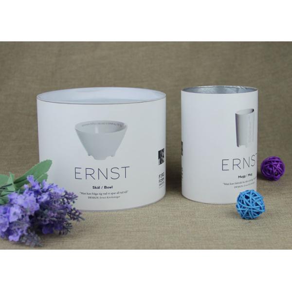 Quality Creative White Cardboard Paper Composite Cans with different sizes for Knife and for sale