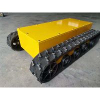 Quality Loading 200kg Crawler Track Undercarriage With 48V 1.5KW Electric Motor for sale