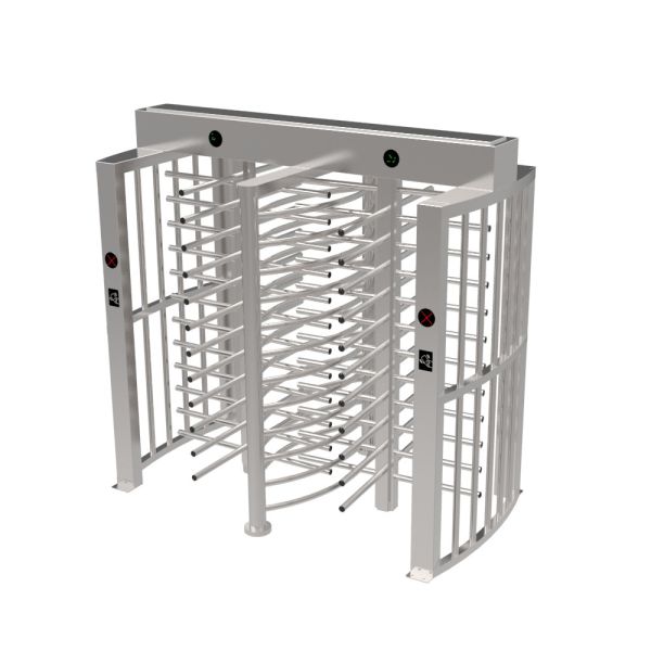 Quality Double Passage Security Mechanical Automatic Entrance Gate Full Height Turnstile for Outdoor for sale