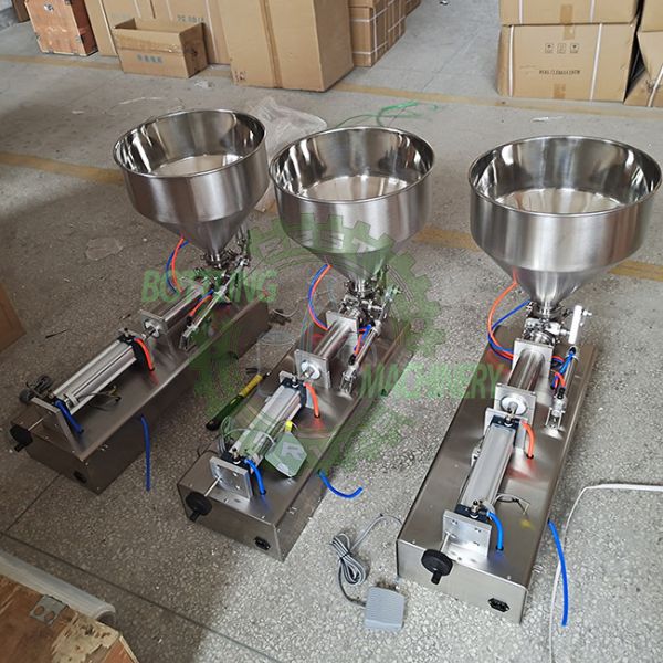 Quality Pneumatic Viscosity Paste Lotion Cream Shampoo Mineral Water Bottling Machine for sale