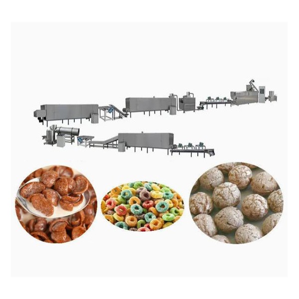 Quality Fully Automatic Breakfast Cereal Corn Flakes Production Machine 240kg/h Maize Flakes Machinery for sale