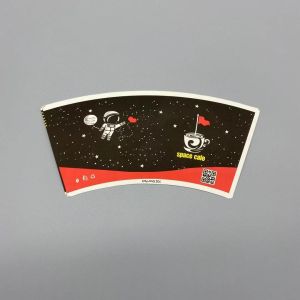 Quality FDA Food Grade Paper Cup Fan Paper Cup Raw Material 350gsm for sale