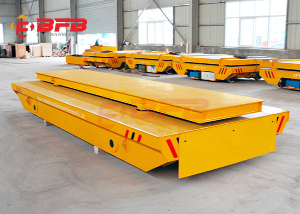 Quality Crane Work Hydraulic Lifting Transfer Cart With Large Table Electric Power for sale