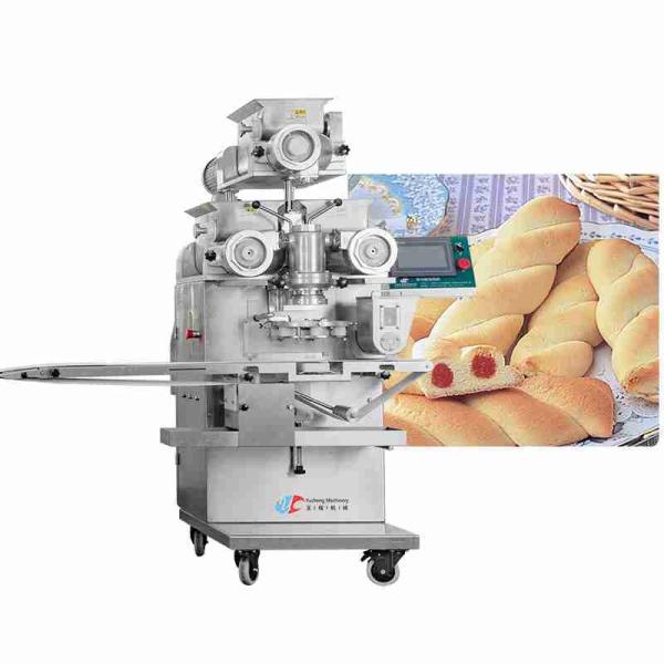 Quality Commercial Cookie Encrusting Machine Stuffed Cookie Cutter Machine for sale
