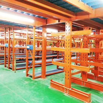 Quality A43: Cantilever Rack For Long Products Cantilevered Mezzanine Rack Warehouse for sale