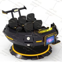 Quality Dreamland Virtual Reality 360 Rotating Chair 5 Seats VR 360 Roller Coaster 720 for sale
