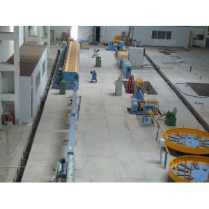 Quality 3mm - 7mm PC Steel Wire Stress Relieving Line Heat Treatment Stabilizing Line for sale