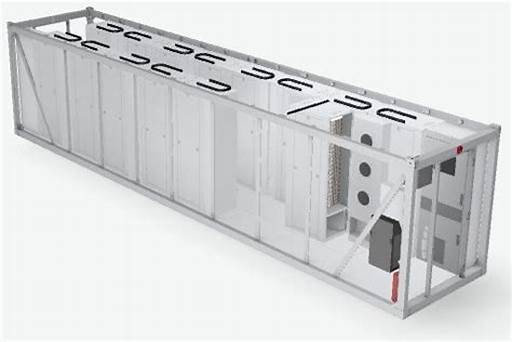Quality Low PUE Containerized Data Center with 1100kg Static Payload and Custom Logo for sale