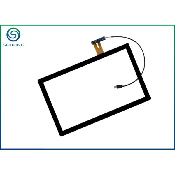 Quality Custom PCAP Capacitive Touch Screen Overlay 16:9 21.5 Inch COB Type for sale