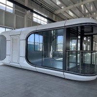 Quality Multi-function Top Fashion Luxury Tiny Casas Prefabricadas Mobile Space Capsule for sale