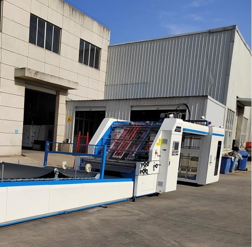 Quality Wallpaper Flute Paper Mounting Machine Laminating Automatic 3 Ply for sale
