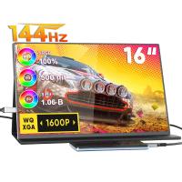 Quality 144Hz SRGB 2.5K QHD Travel Portable Mobile Gaming Monitor HDR Ultrathin for sale