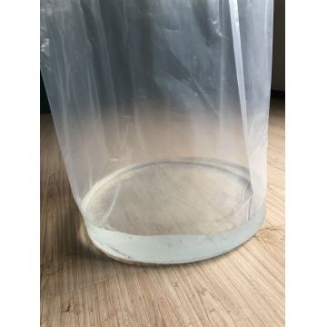 Quality Custom 85 Gallon Liners Transparent Plastic Bag With Round Bottom 320liters Drum for sale