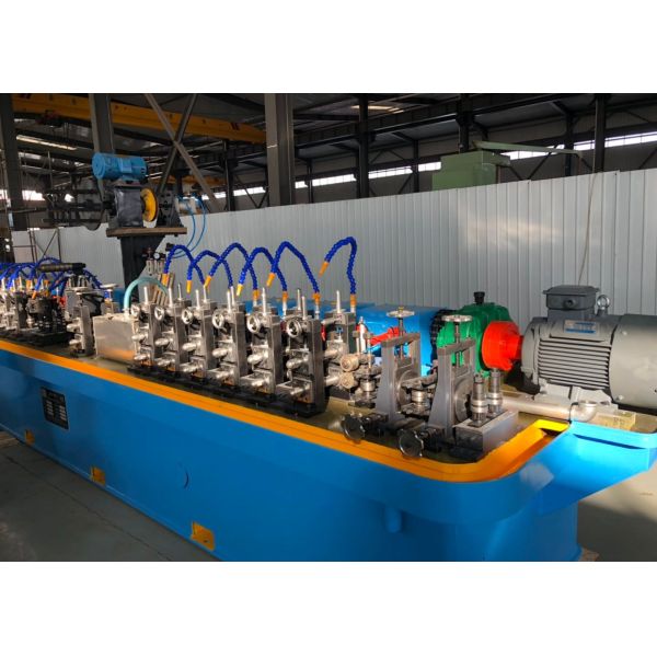 Quality HFW Steel Pipe Production Line 12mm-25mm Round 0.2-0.4mm Thickness for sale
