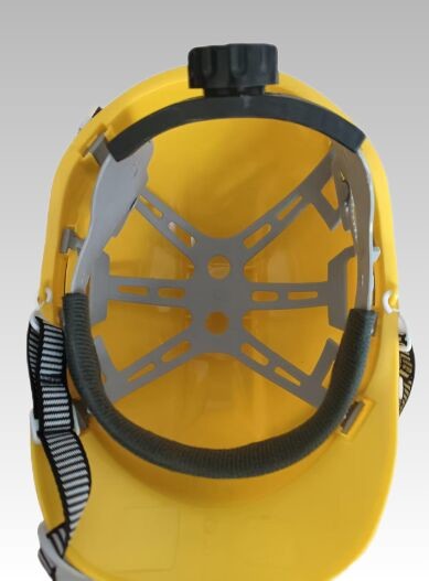 Quality Head Ventilized Hard Hats EN397 Yellow Hard Hat PE Or ABS Material for sale