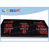china 8'' 200mm Height Cricket Digital Score Display Board With PVC Controller Box